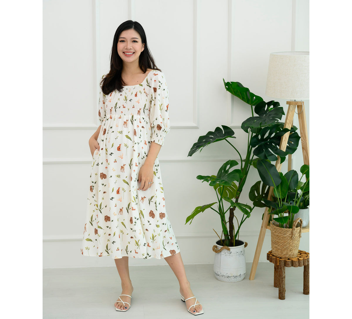 Forest Whispers Kayda Smocked Dress – Toddley Thoughts-Award Winning Family Tees