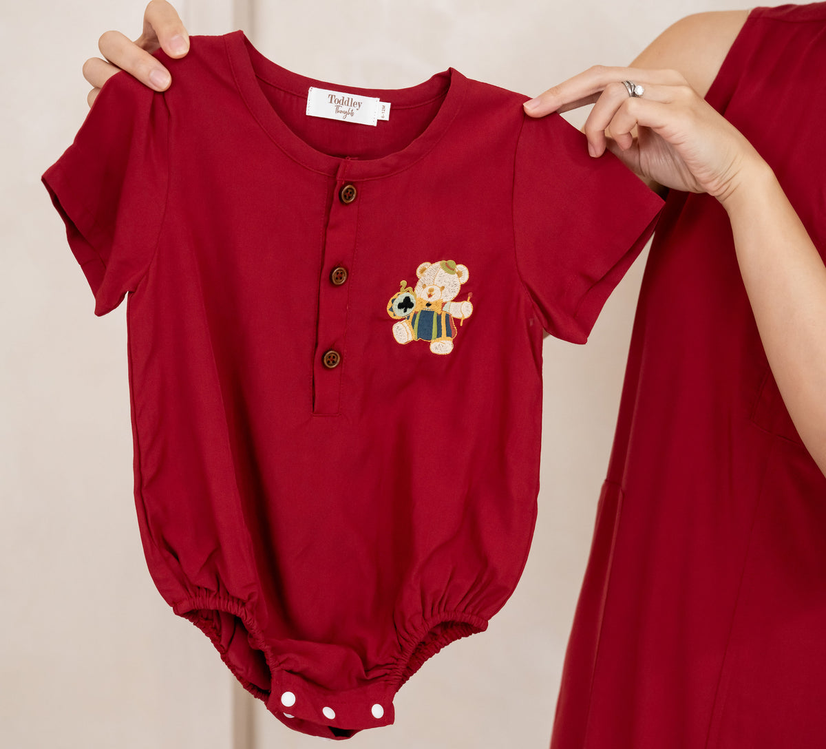 Embroidered Poker Bear Baby Romper (Unisex) – Toddley Thoughts-Award ...