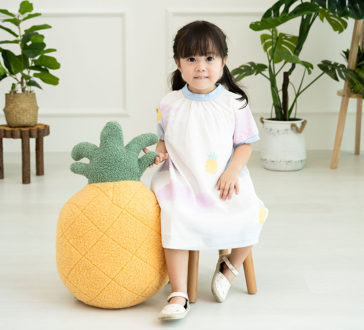 Periwinkle Pineapple Rosa Girl Dress – Toddley Thoughts-Award Winning ...
