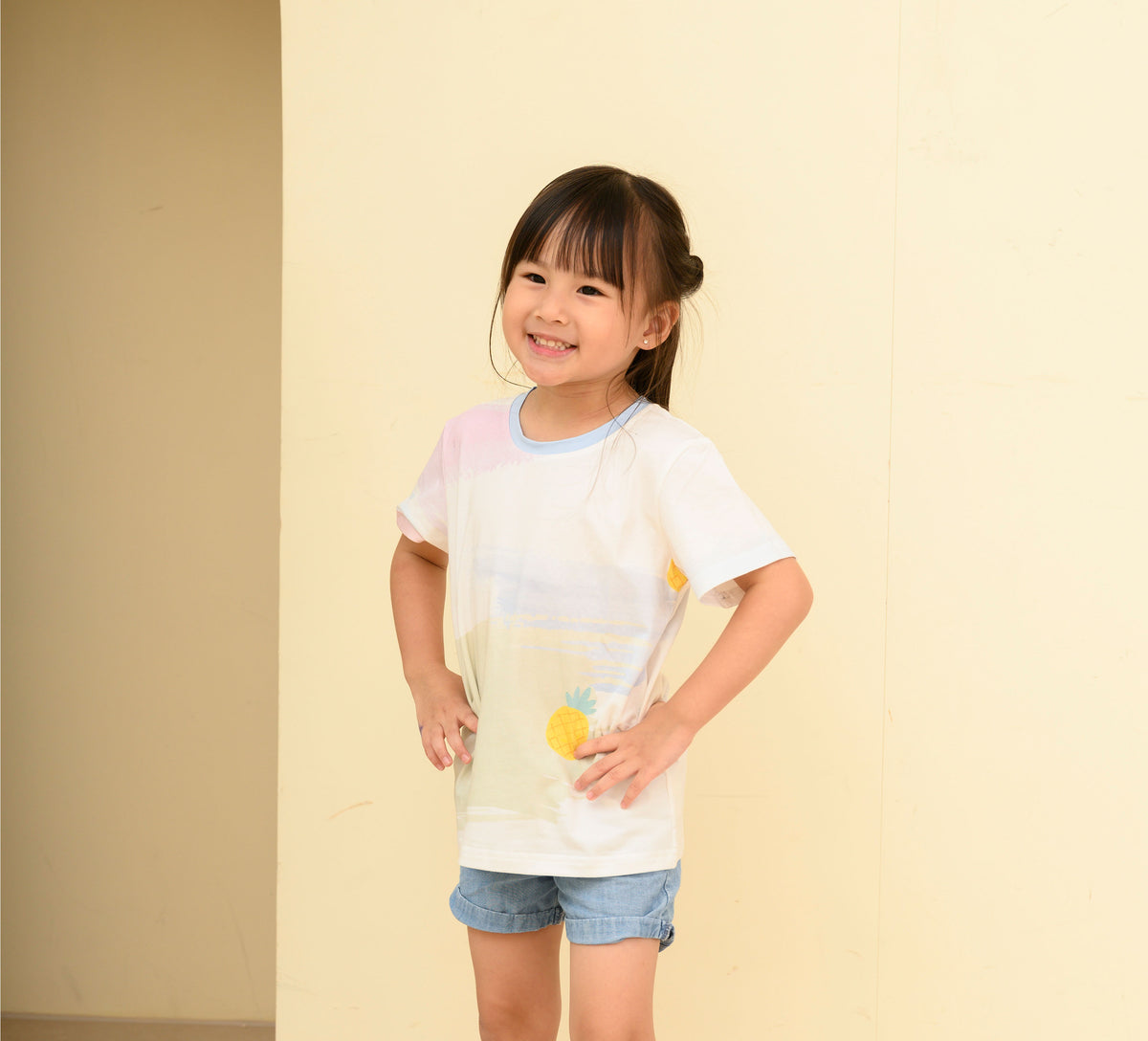 Periwinkle Pineapple Premium Cotton Kid Tee (Unisex) – Toddley Thoughts ...