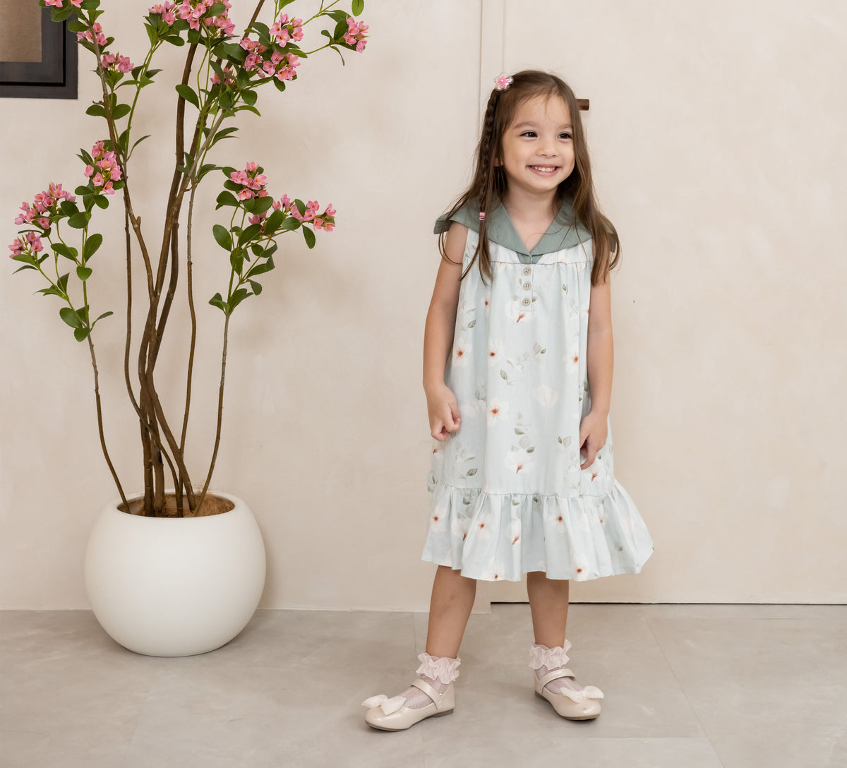 Spring of Blossoms Girl Dress (CNY2025) – Toddley Thoughts-Award ...