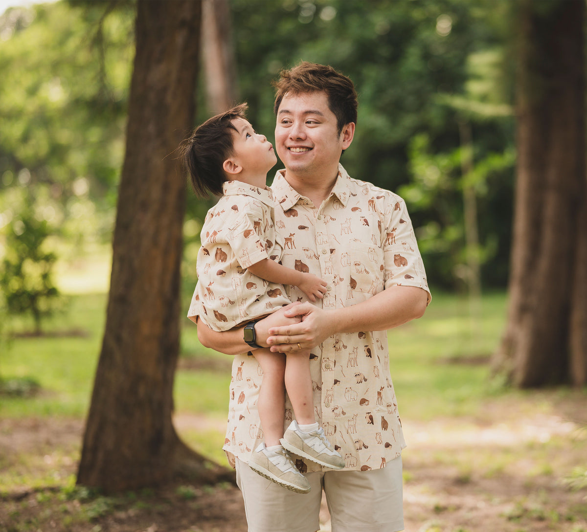 Into the woods Full Print Papa Shirt – Toddley Thoughts-Award Winning ...