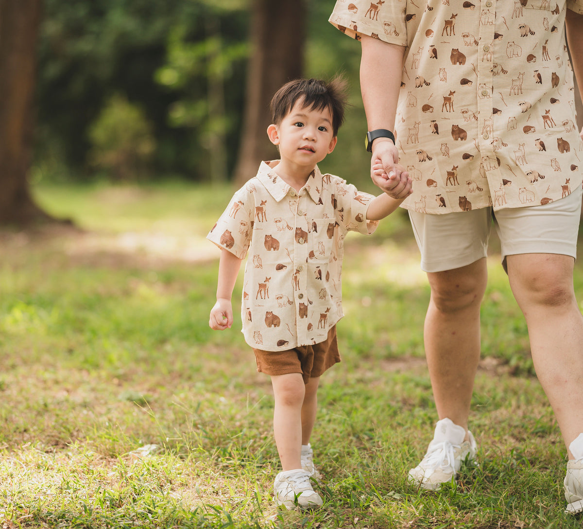 Into the woods Full Print Boy Shirt – Toddley Thoughts-Award Winning ...